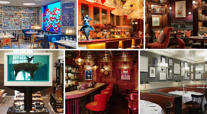 The Art of Dining: 7 Restaurants With Amazing Art