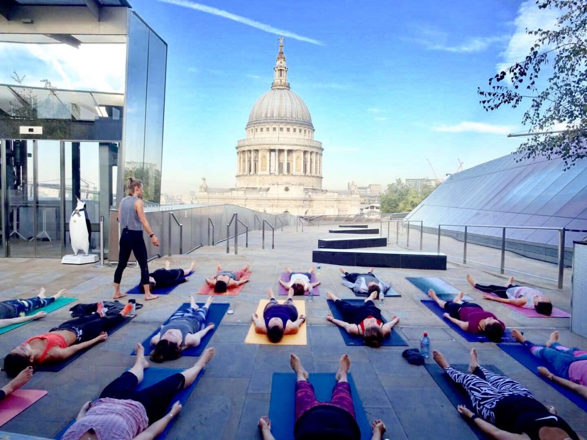 Rooftop Yoga Classes this Summer