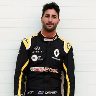 Contact Daniel Ricciardo - Agent, Manager and Publicist Details
