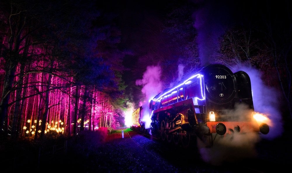 Hop Aboard A Magical Light Up Train This Year - The Handbook