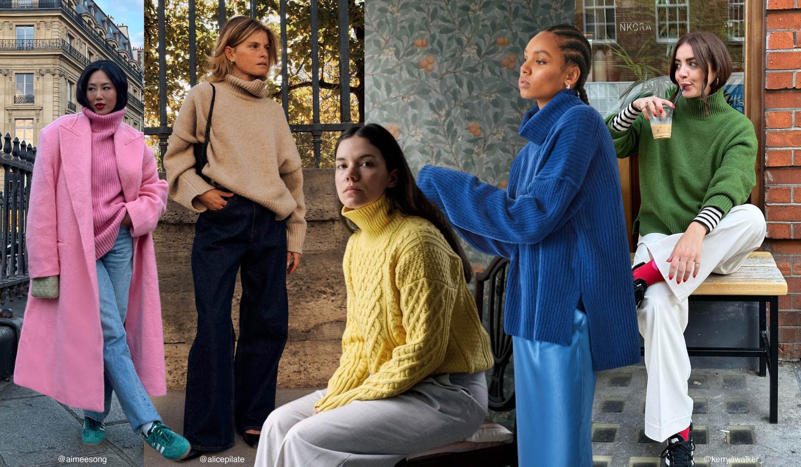 Stylish Turtlenecks To Wear Now