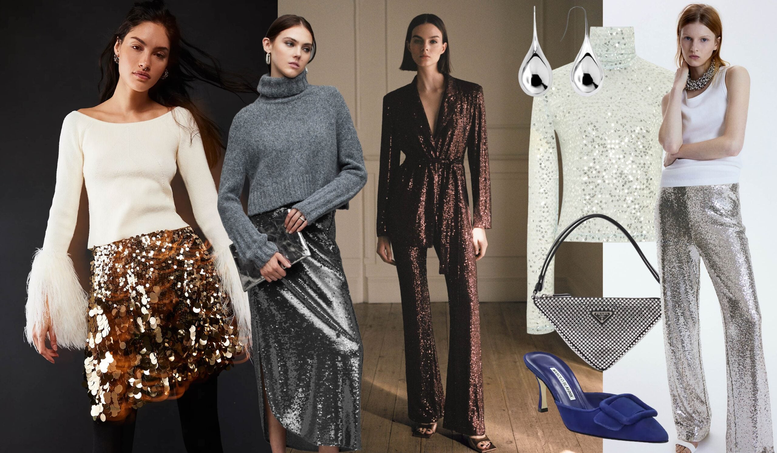 3 Ways To Style Sequins: Sequin Outfit Ideas