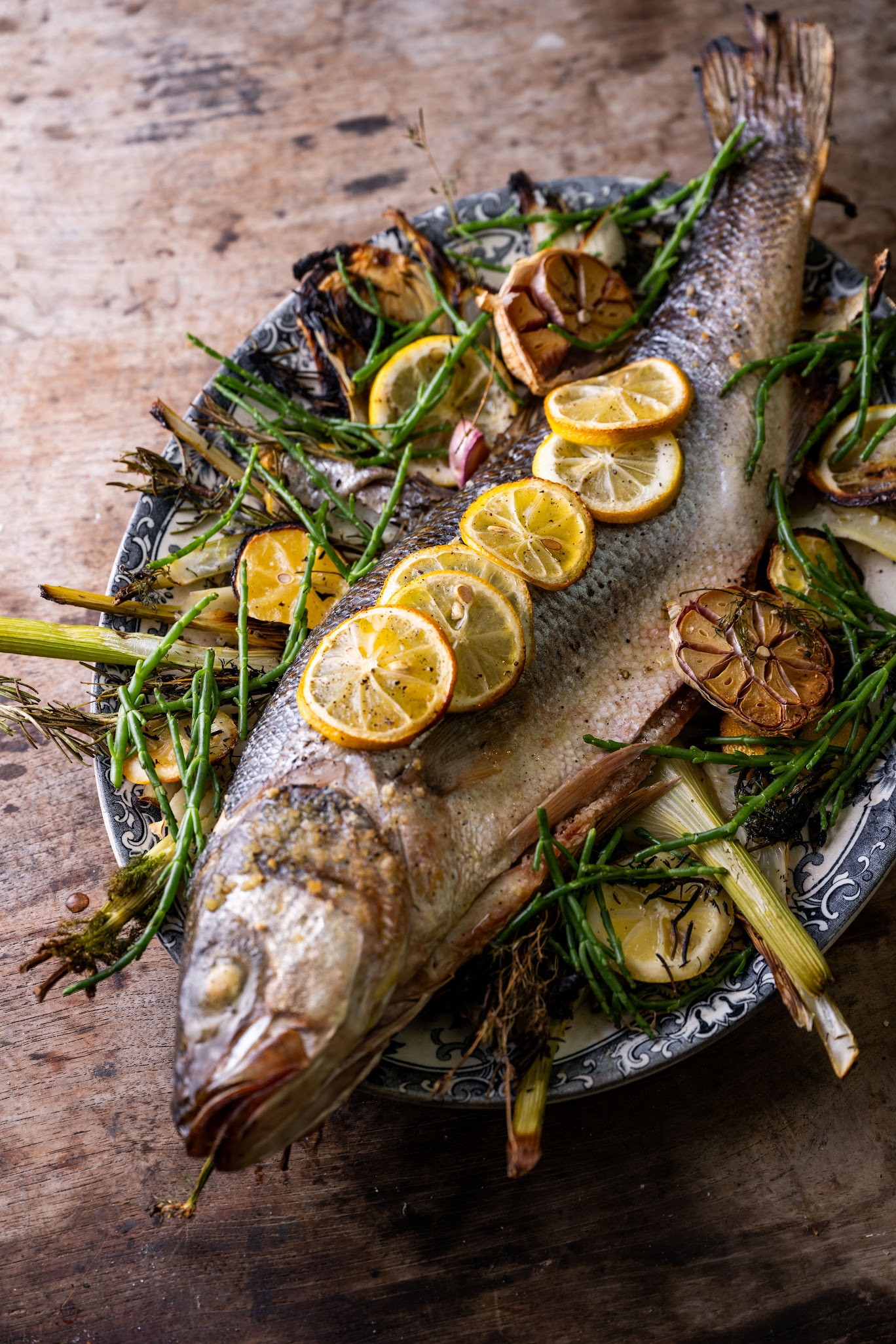 Chef Series: Tom Aikens' BBQ Sea Bass With Lemon And Fennel - The Handbook