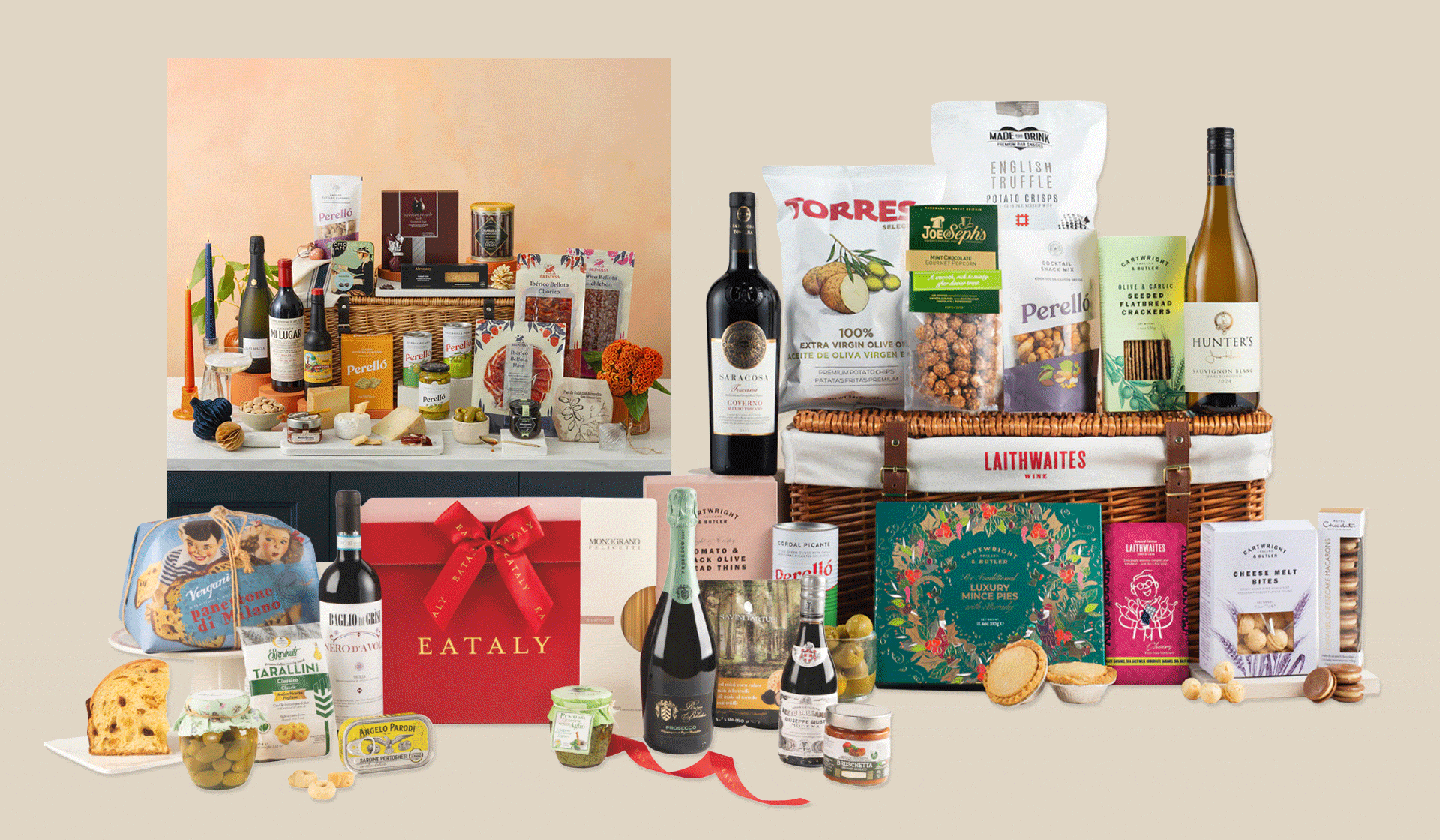 Indulgent Christmas Hampers For Gifting or Feasting